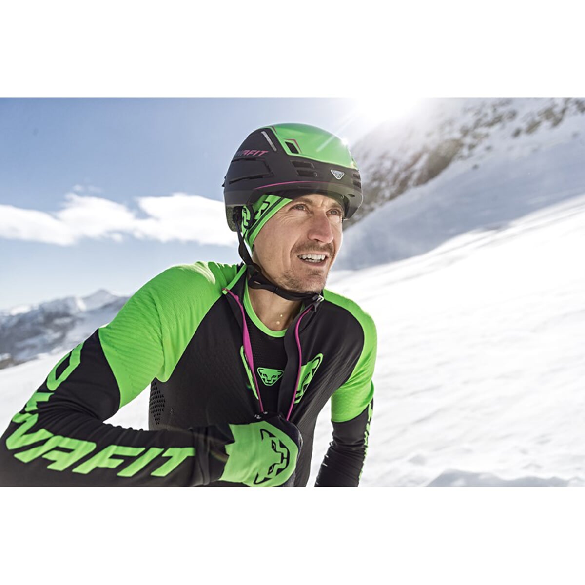 DYNAFIT DNA HELMET Black/Green - skitouringová | VeredaSport.sk