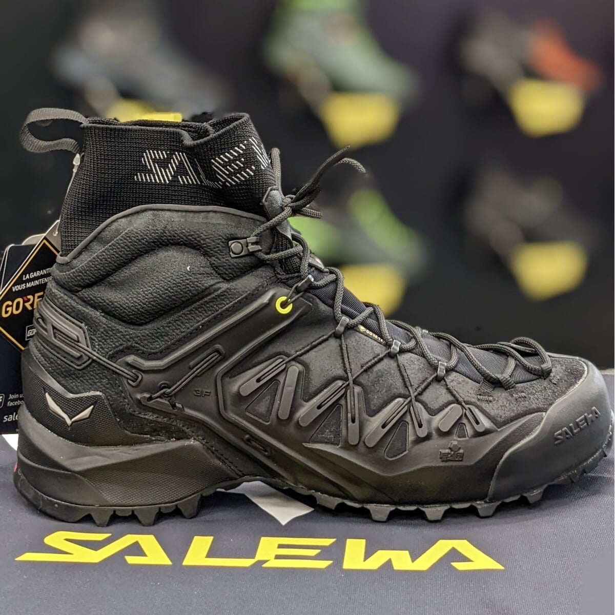 SALEWA MS WILDFIRE EDGE MID GTX Black/Black - | VeredaSport.sk